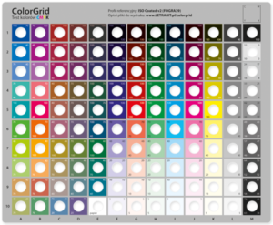 ColorGrid – test kolorów w druku CMYK | LETRABIT