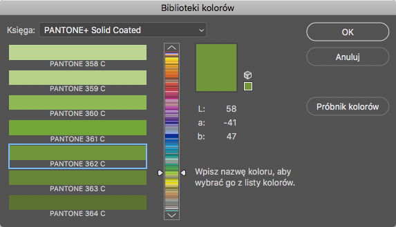 Dobieranie koloru CMYK, RGB, Pantone | LETRABIT